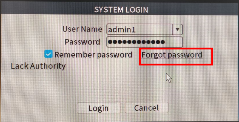 XMeye - How to Reset the Admin Password if I Forgot My NVR Login ...